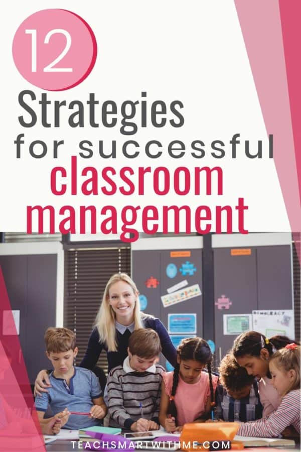 12 Strategies for a Successful Classroom Management Plan + Freebie ...