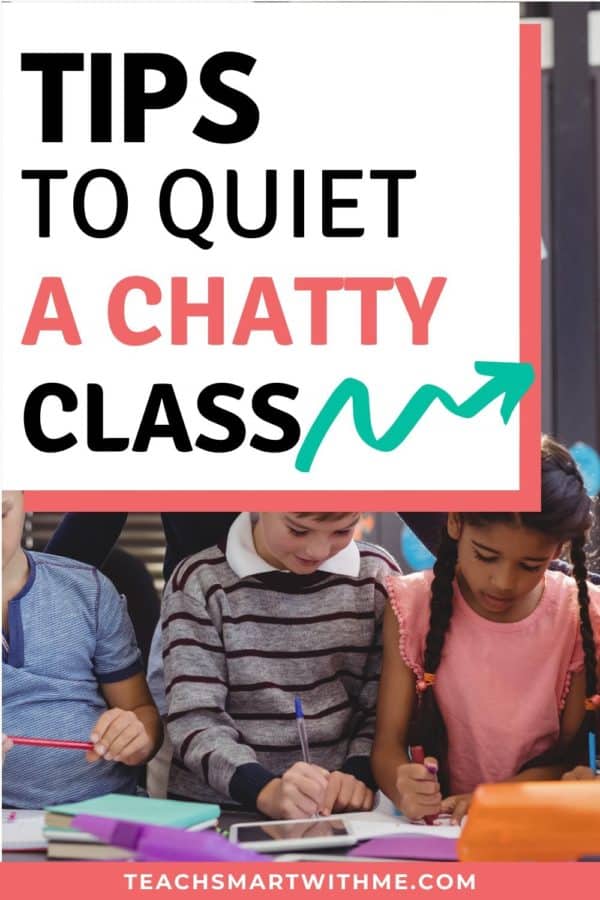 7 Easy Tips to Manage a Talkative Class + Freebie - TEACH SMART with me